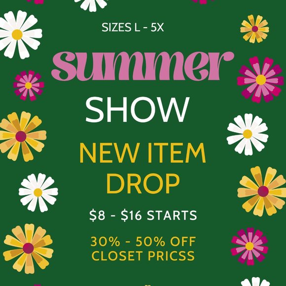 VARIOUS BRANDS | Dresses | New Item Drop Spring Shows 3 50 Off Closet ...